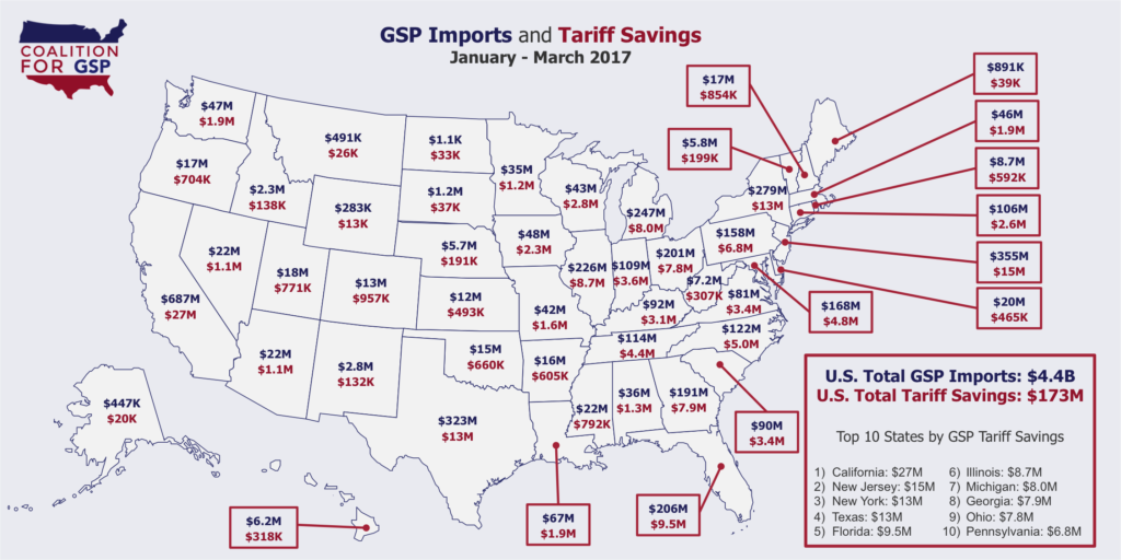 State-by-State Breakdown of $173 Million in GSP Savings Through March ...